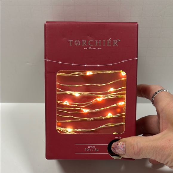 torchier | Holiday | Torchier Led Holiday String Lights String Of 3 ...
